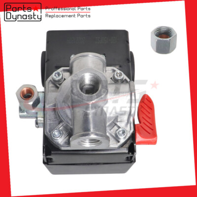 Pressure Switch Z-D26612 Fit Porter Cable 150/120 PSI D26612 4 Port 120 ...
