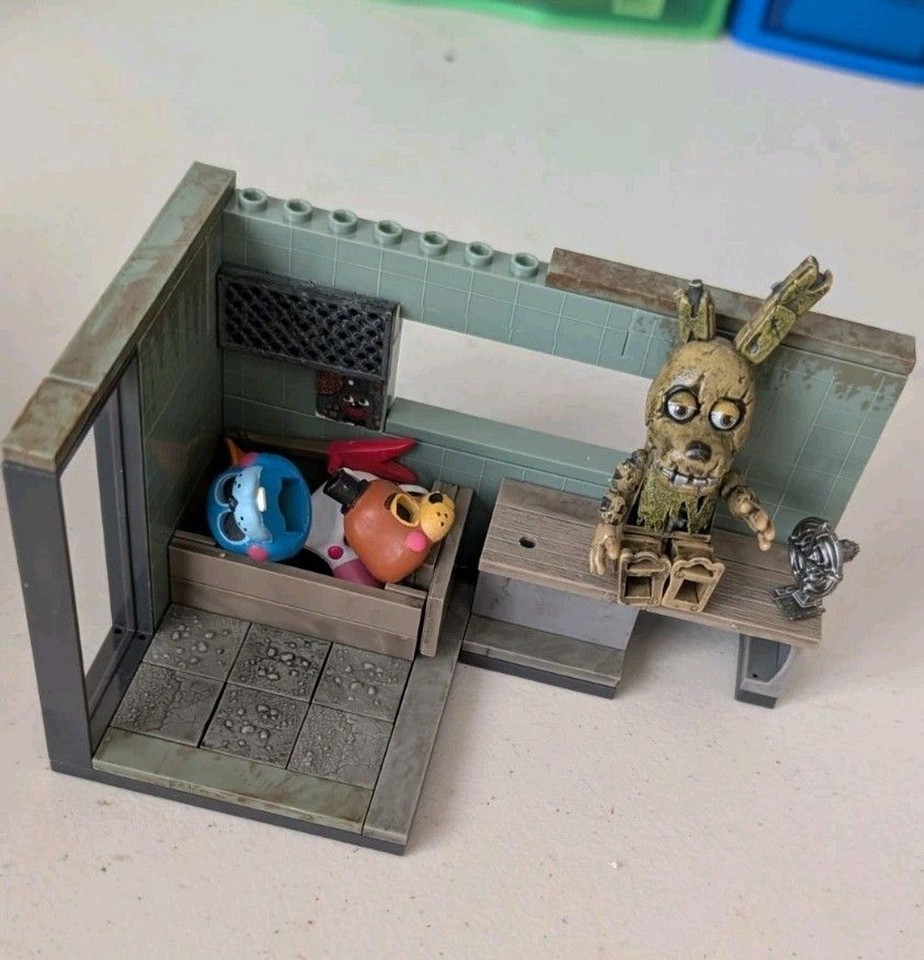 Rare Security Office SPRINGTRAP Five Nights At Freddys FNAF McFarlane ...