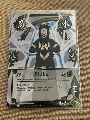 Haku #1403 [Ice Mirrors] - (Naruto CCG) | eBay