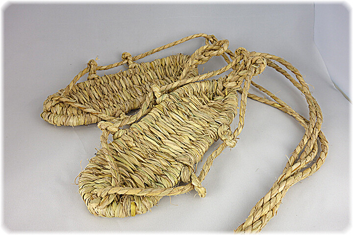 Japanese Waraji Traditional Samurai Bushi Rice straw Sandal Cosplay ...