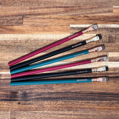 (6) 2024 Blackwing Matte - (2) Red, (2) Black, and (2) Green | eBay