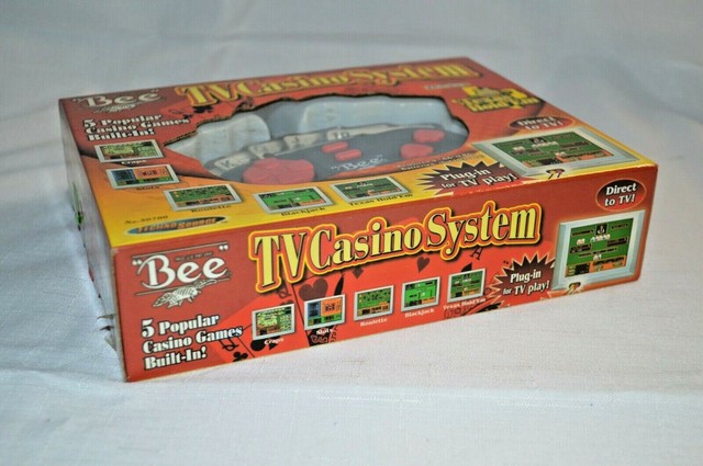 TV Casino System Bee Texas Holdem Craps Slots Roulette Blackjack 5 in 1 ...