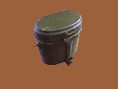 ORIGINAL ROMANIAN MILITARY 2 PIECE MILITARY MESS KIT CAMPING SURVIVAL ...