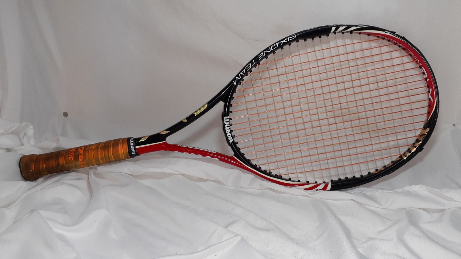 WILSON BLX SIX.ONE TEAM 95 16 X 18 TENNIS RACQUET 4 1/2 Grip | eBay