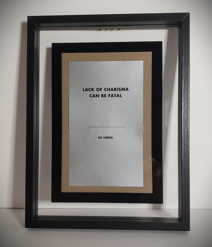 JENNY HOLZER Original TRUISM Limited Edition LITHOGRAPH Framed LACK OF ...