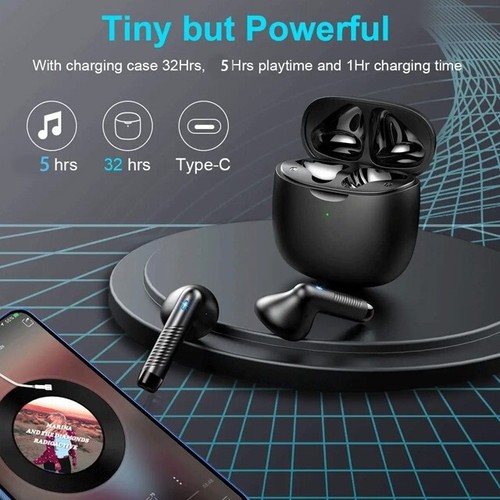 AOKO Wireless Bluetooth Earbuds -Crisp Sound, Long Battery Life ...