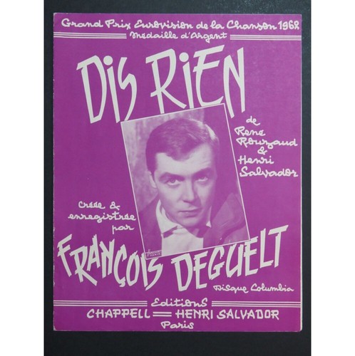 Dis Rien Henri Salvador Chant Piano 1962 | eBay