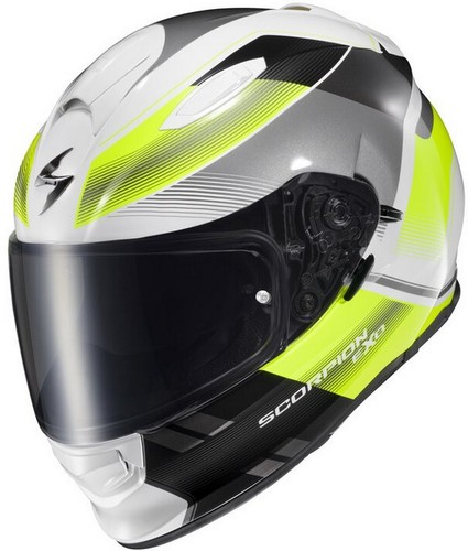 Scorpion Ryzer Edge Motorcycle Helmet Hi-Vis | eBay