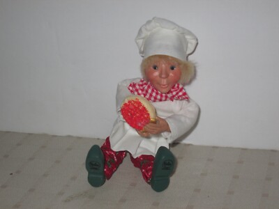 Byers Choice Kindle Baking Chef with Sugar Cookie New | eBay