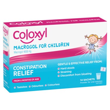 Coloxyl Macrogol Children 14 Sachets | eBay Australia