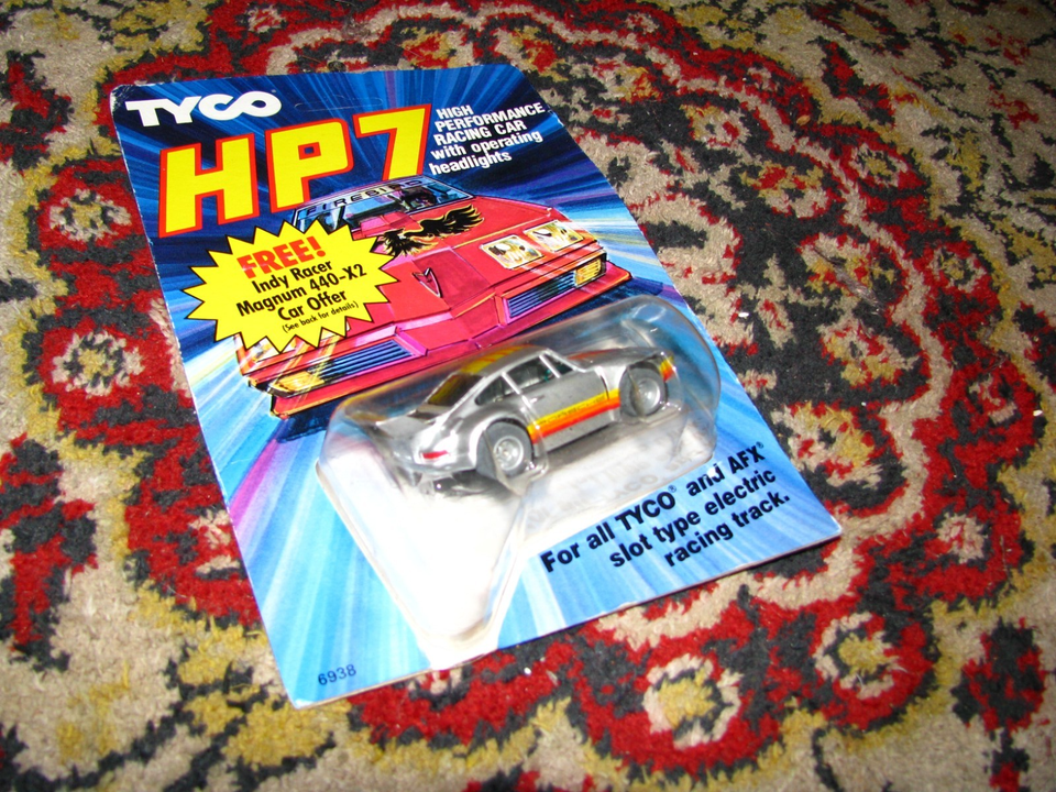 RARE Tyco HP7 lighted Porsche Slot car new | eBay