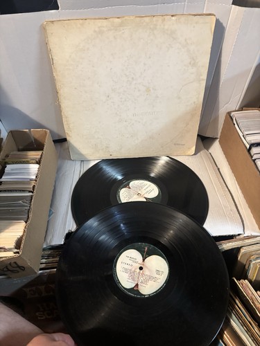 The Beatles White Album 2 LP Vinyl Embossed/Serial Numbered SWBO-101 ...