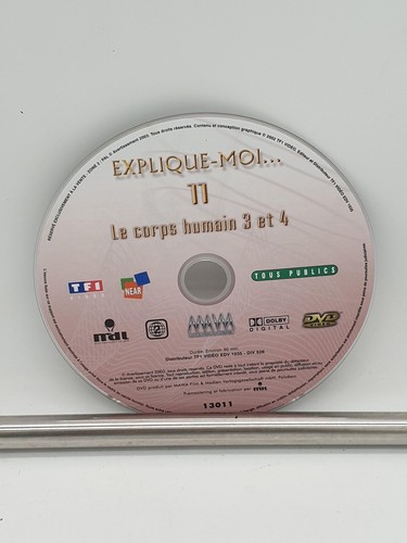 Dvd Explique - moi... - Vol. 11 - Le corps humain 3 et 4 | eBay