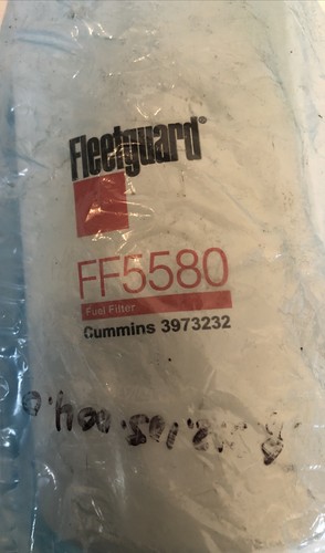 NEW GENUINE FLEETGUARD FUEL FILTER FF5580 OEM CUMMINS 3973232 | eBay