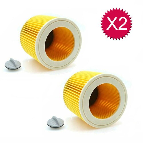 2PCS Cartridge Filter For Karcher WD WD2 WD3 Series Wet & Dry Vac ...