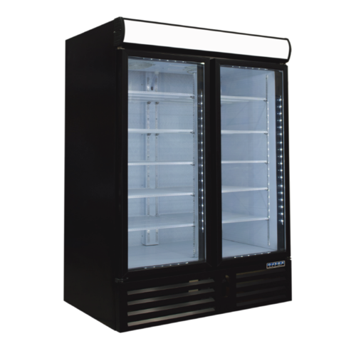 Refrigerated Merchandiser, Two-Section, 78.9" H X 47.25" W, 40.0 Ft ...
