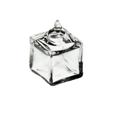 Glass 10mm Gas Cube 99.99% for Element Collection Argon Neon Krypton ...