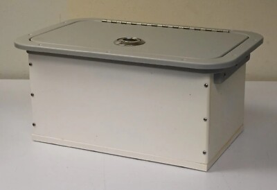 Marine Boat Gunwale/Gunnel Gray Storage Deck Box 18" x 12" Built In ...
