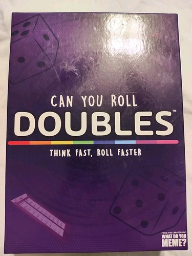Can You Roll Doubles Board Game Think Fast Roll Faster What Do You Meme ...