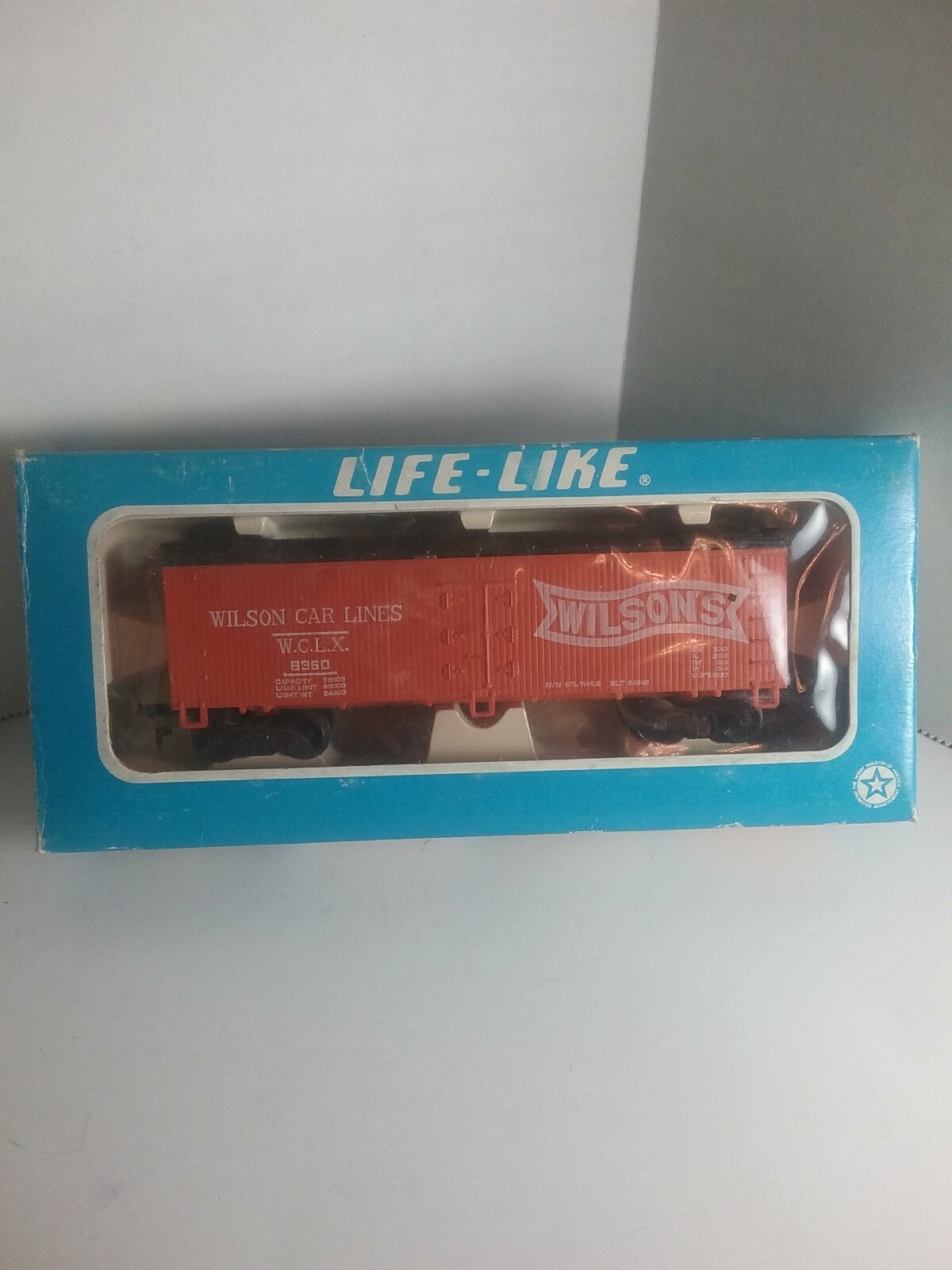 Life-Like Trains HO Scale Wilson Car Lines 40' Reefer #8350 | eBay