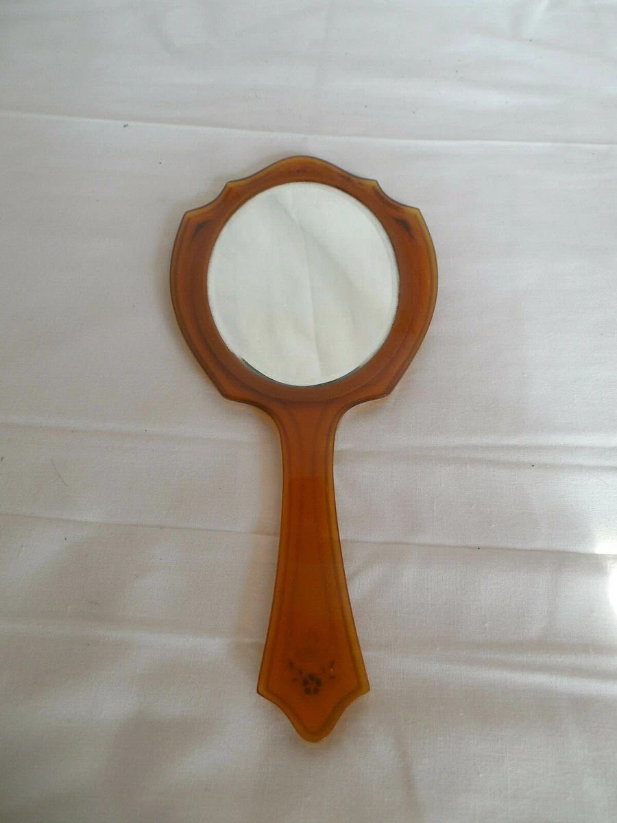 Vintage Bakelite Hand Mirror