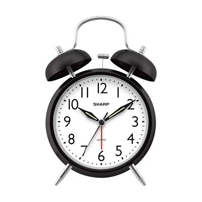Sharp Twin Bell Alarm Clock - Loud Alarm - Great for Heavy Sleepers ...