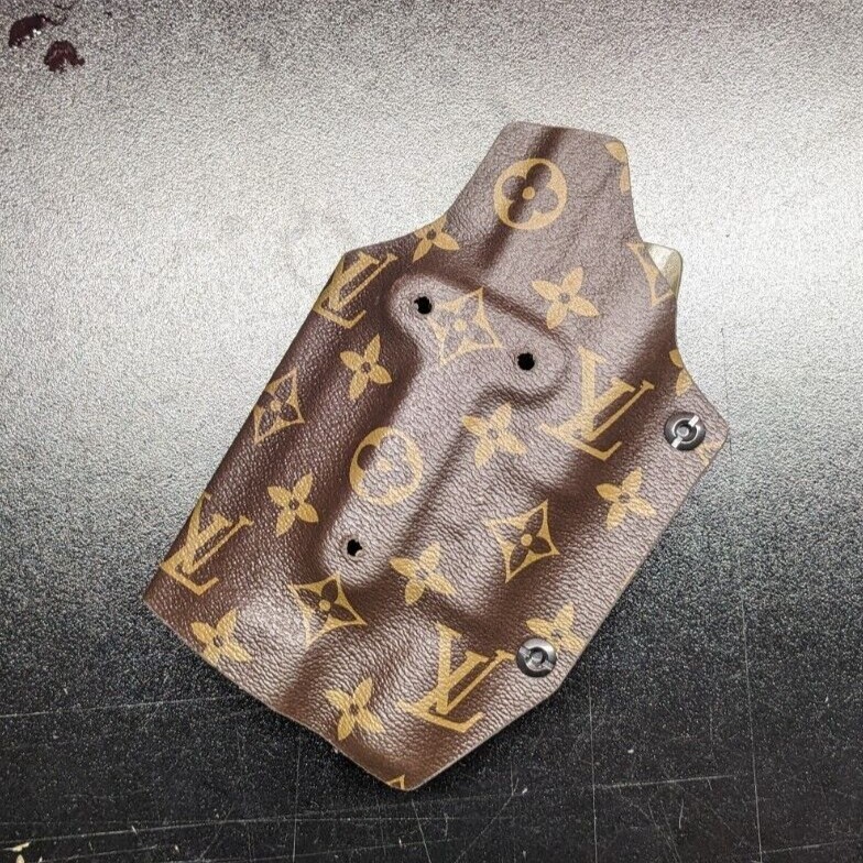 LV monogram designer Glock 19/17/34 surefire x300 OWB kydex holster ...