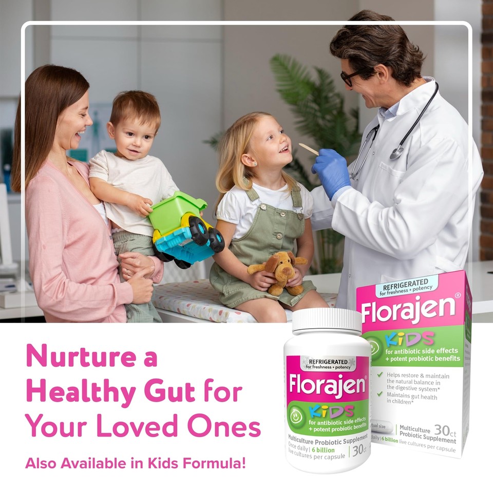 Florajen Multi Culture Probiotic for Women 60 Count Refrigerated ...