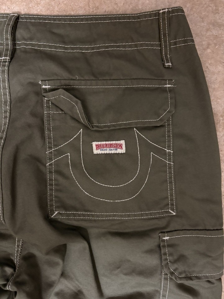 True Religion Cargo Pants - Green True Religion Cargo Pants - MSRP ...