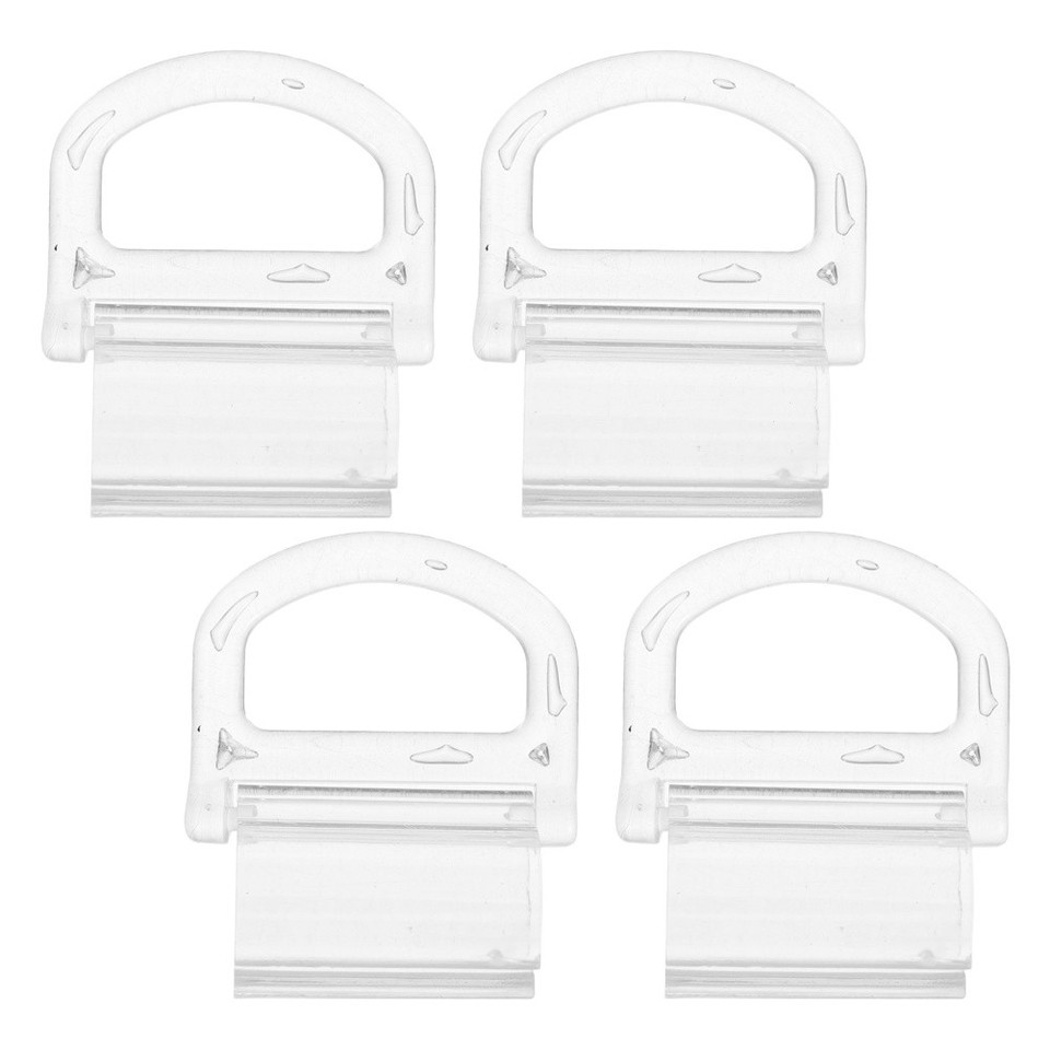 4pcs Cordless Blind Handles - Clear Lifting Pull Clamp for Roller ...
