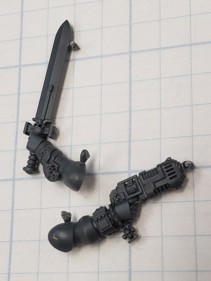 Warhammer 40k Deathwatch Bits Kill Team Power Sword Plasma Pistol #08 ...