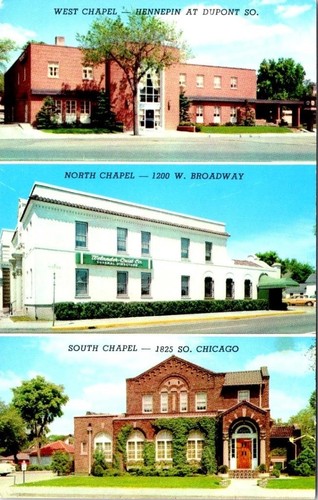 Minneapolis, MN Minnesota WELANDER-QUIST Mortuary Chapels FUNERAL HOMES ...