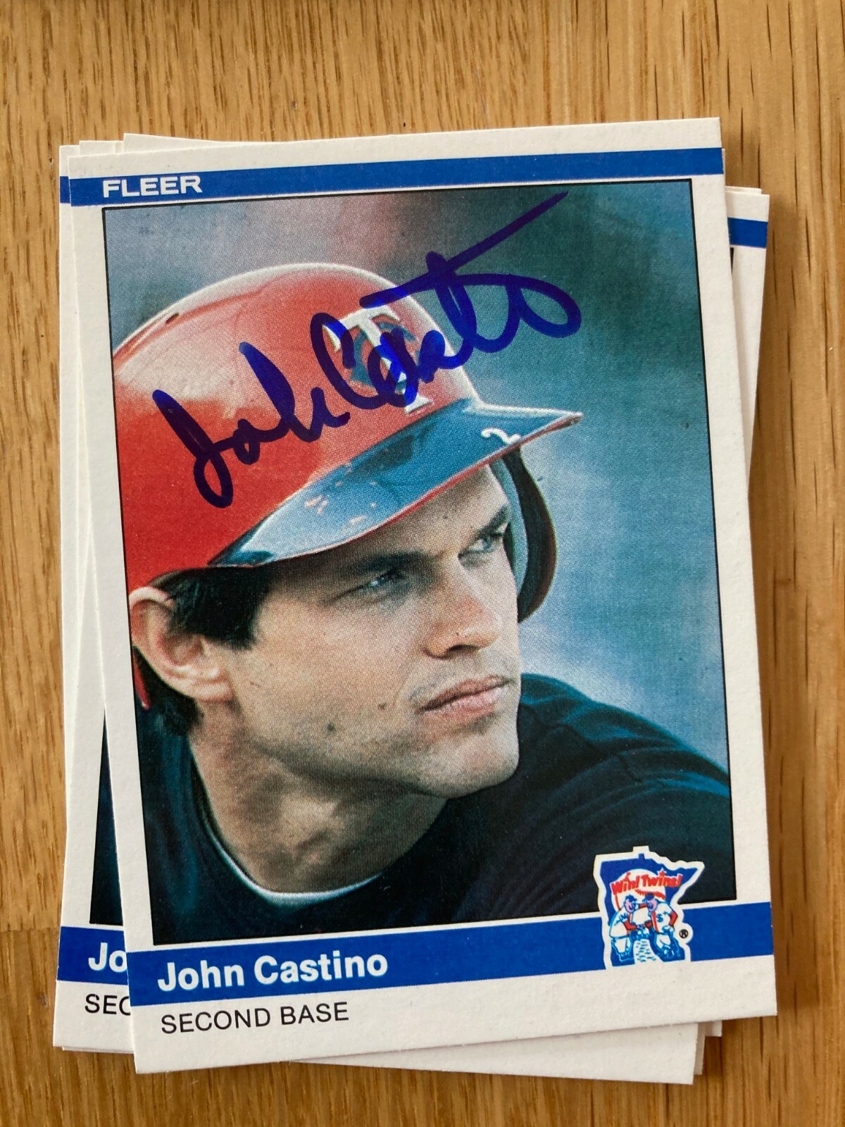 Minnesota Twins John Castino signed 1984 Fleer card | eBay
