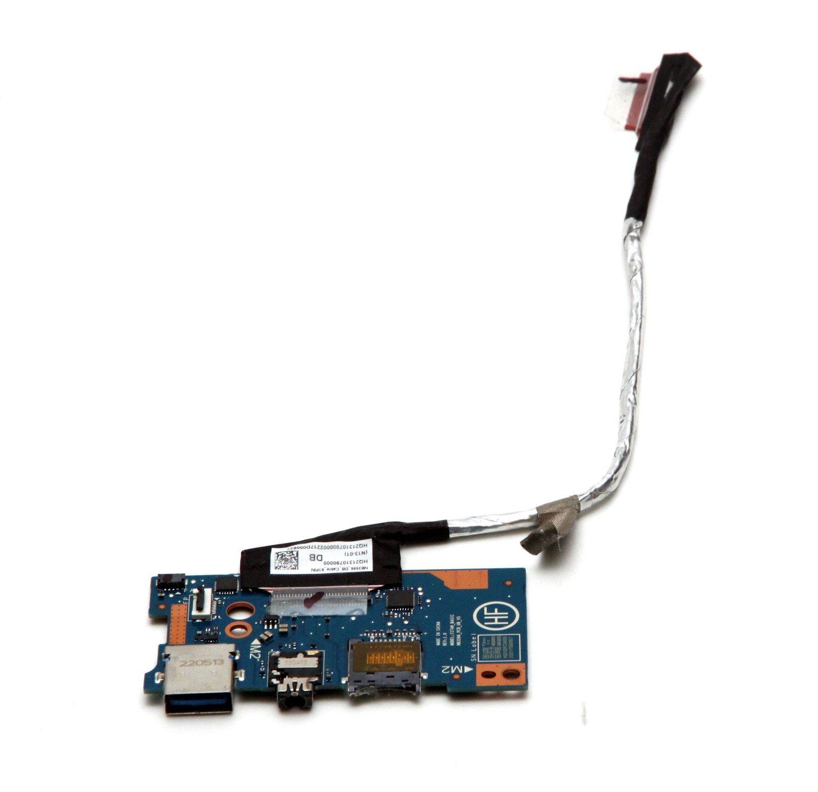 Samsung Galaxy NP750TDA-XD1US 15.6" USB Audio Card Reader Board BA83 ...