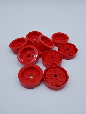 LEGO LOT 10 X DESIGN BRICK 4X4X1 ROUGE REF 68325 / 6313597 *NEUF* | eBay