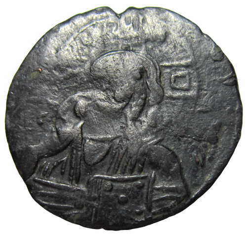 BYZANTINE. CLASS B. AE FOLLIS. ATTRIBUTED TO ROMANUS III, 1028-1034 AD ...