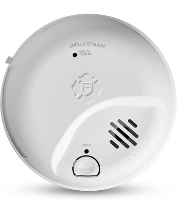 First Alert SMICO100-AC Interconnect Hardwire Combination Smoke ...