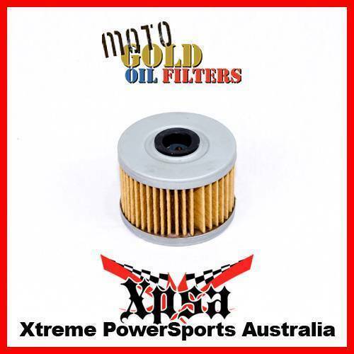 10 PACK MOTO GOLD OIL FILTERS KAWASAKI KL250 KLX 250 250S 250R 450R KX ...