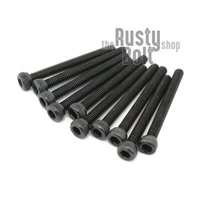M2.5 x 25mm, Socket Head Cap Screws, 12.9 Steel, Black | eBay