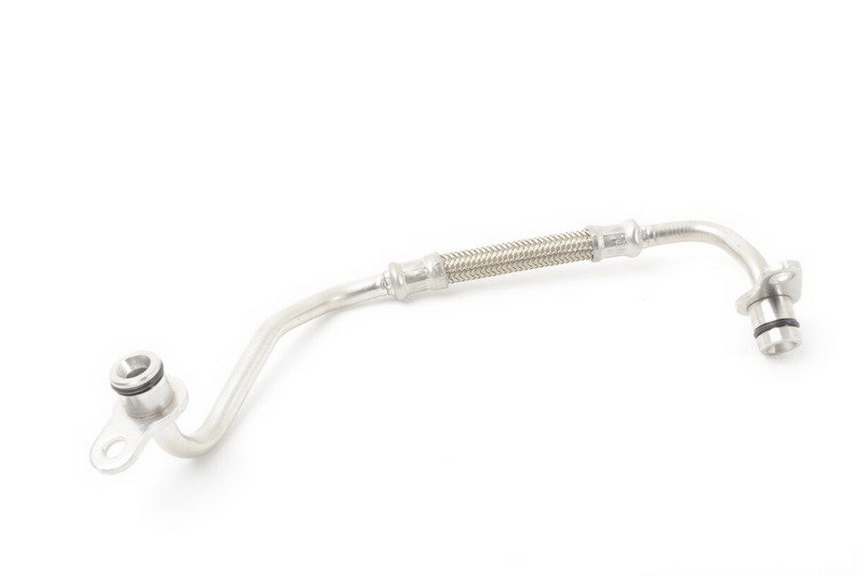Genuine BMW E70N E71 E82 Turbocharger Oil Supply Inlet Pipe OEM ...