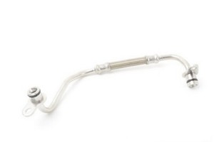 Genuine BMW E70N E71 E82 Turbocharger Oil Supply Inlet Pipe OEM ...