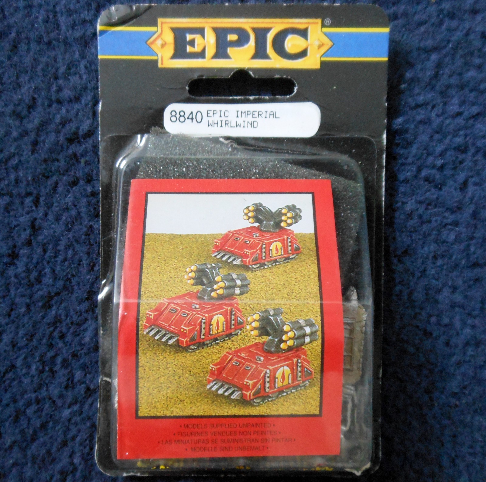 1994 Epic Imperial Guard Whirlwind Citadel Space Marine 6mm 40K ...