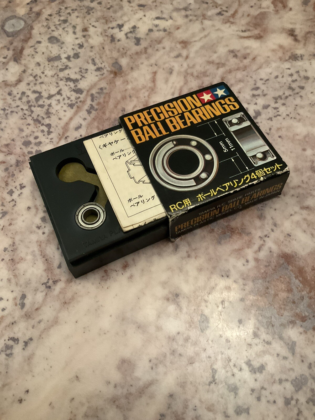 Vintage Tamiya 5073 2000 5x11mm Precision Ball Bearings RC Car Porsche ...