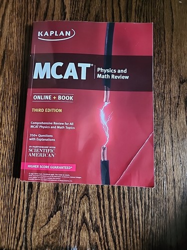 Kaplan Test Prep Ser.: MCAT Physics and Math Review : Online + Book by ...