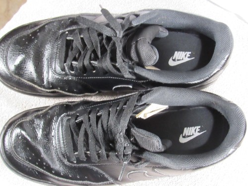 Nike Men's Court Vision Low Triple Black Sneakers US Size 11.5 CD5463 ...