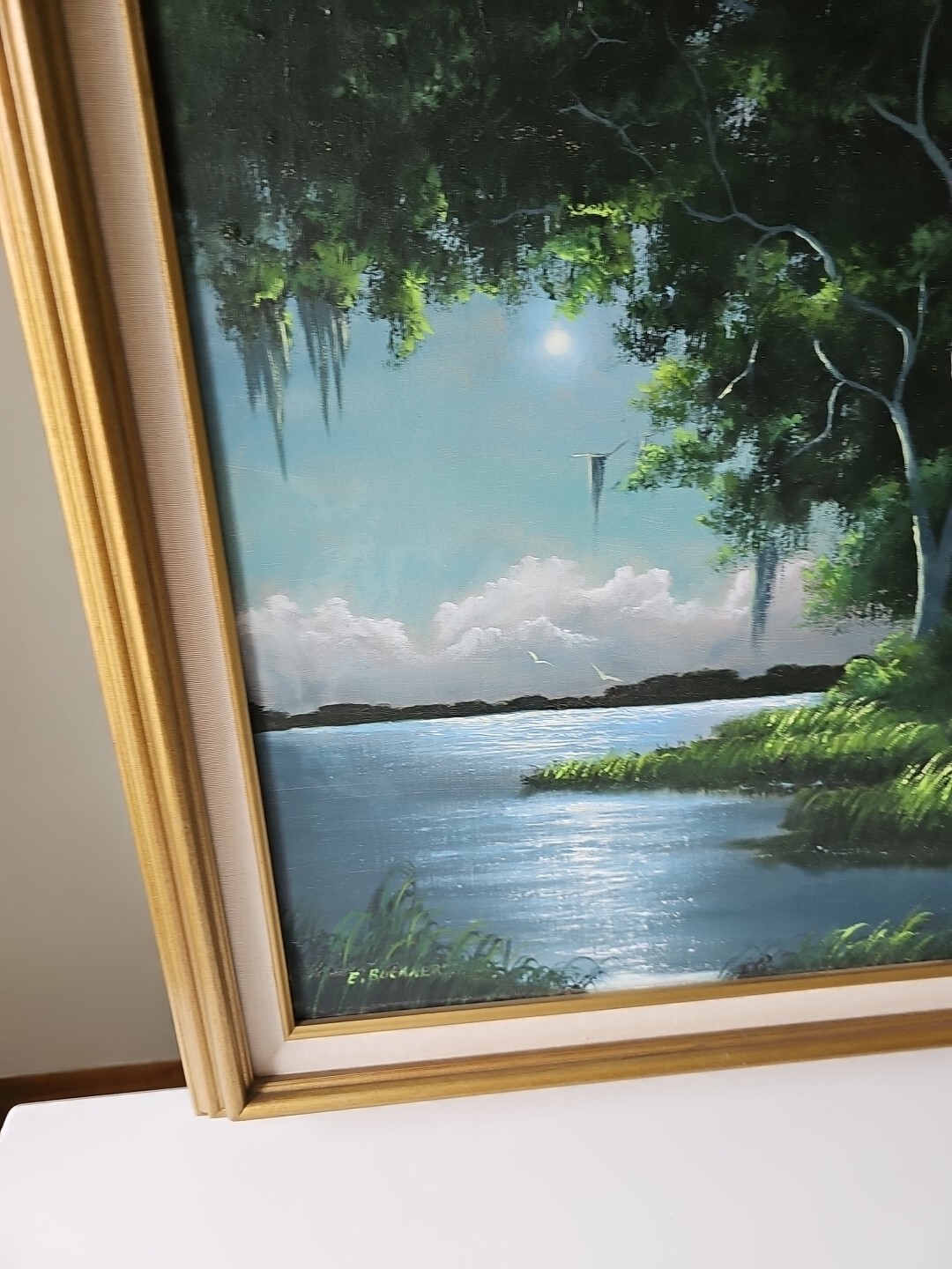 Ellis Buckner *ORIGINAL* FLORIDA HIGHWAYMEN PAINTING (1943 - 1991) | eBay