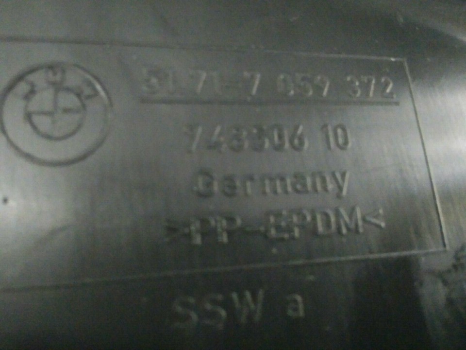 BMW ORIGINAL GERMANY NEW Cover Wheel Housing Front Right E87 E81 ...