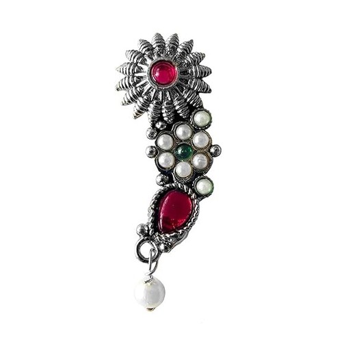 Indian Traditional Maharashtrian Silver Nath For Women | eBay