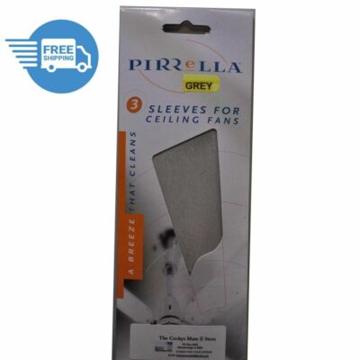 Ceiling Fan Sleeves / Socks Grey Pirrella Fan Blade Cover 3 Pack (For S ...