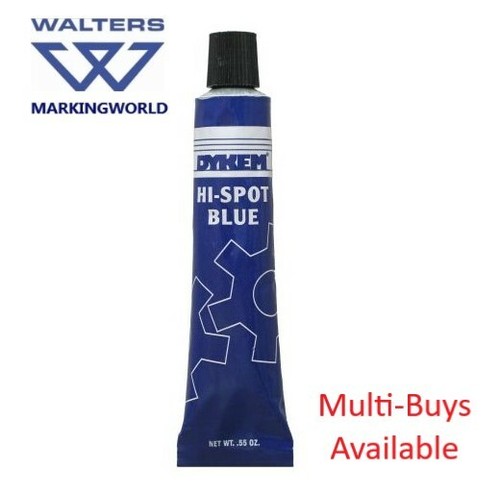 Dykem 83307 Hi-Spot Blue .55oz Tube Paste for Identifying High Spots on ...